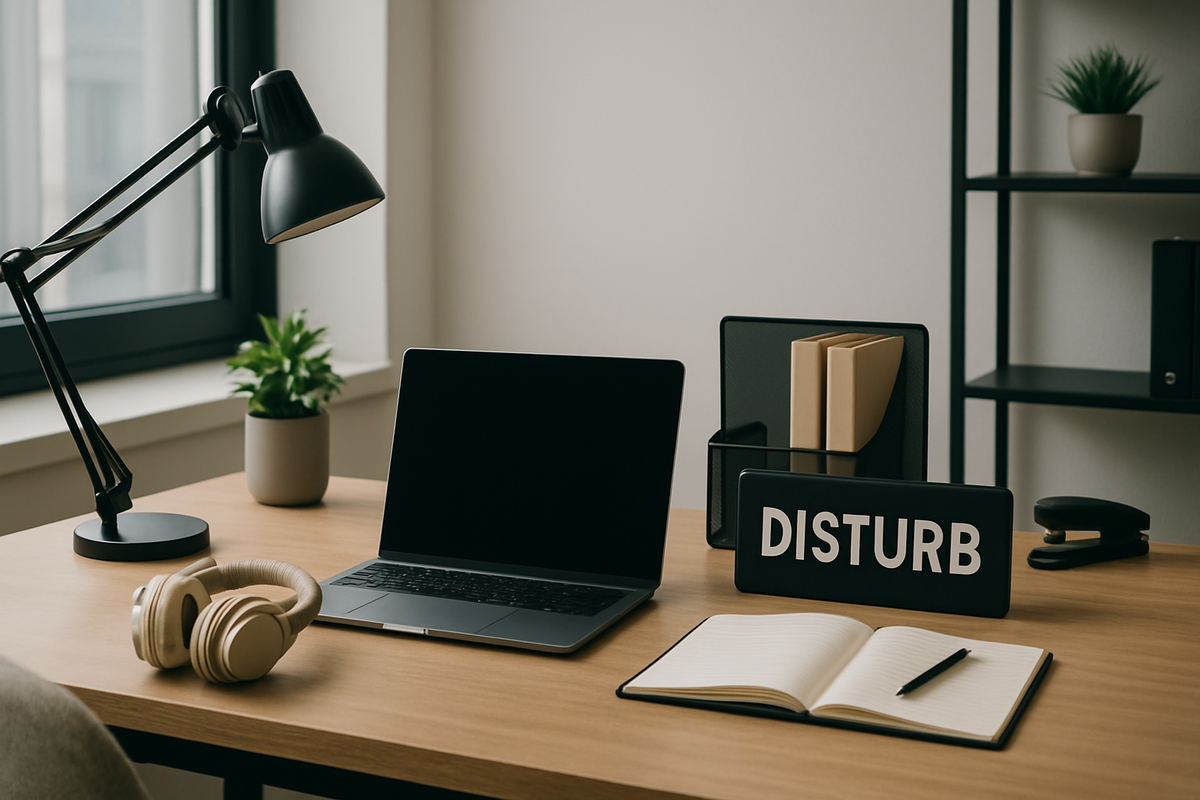 Creating a Distraction-Free Office: Simple Tips for Better Focus – Moogdesk