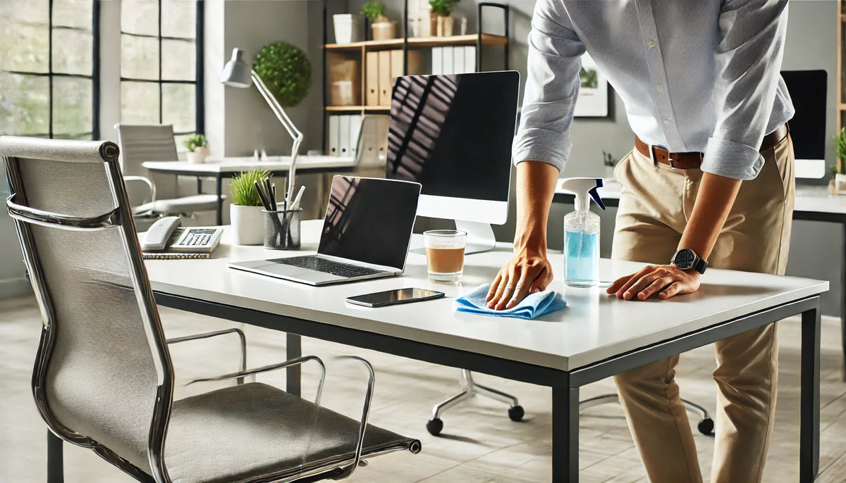 How to Keep Your Office Desk Germ-Free and Hygienic – Moogdesk