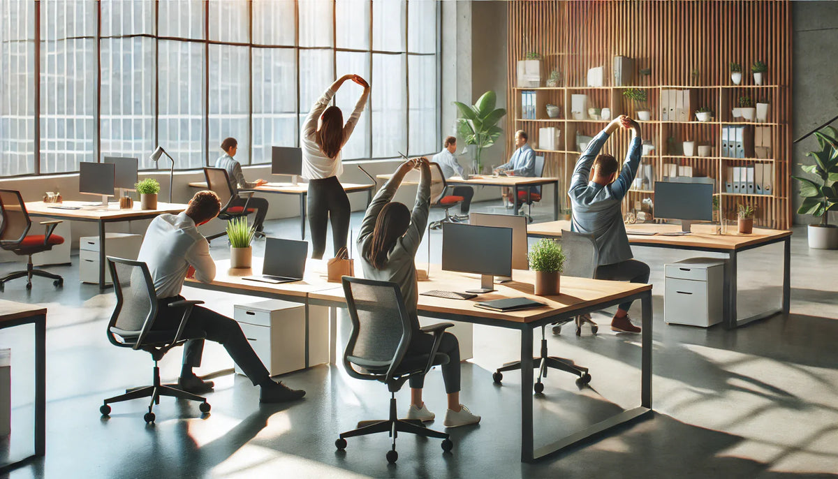 Simple Office Exercises to Keep You Active During the Workday – Moogdesk