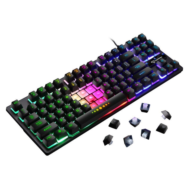 Chicken Game Backlit Floating Keyboard – Moogdesk