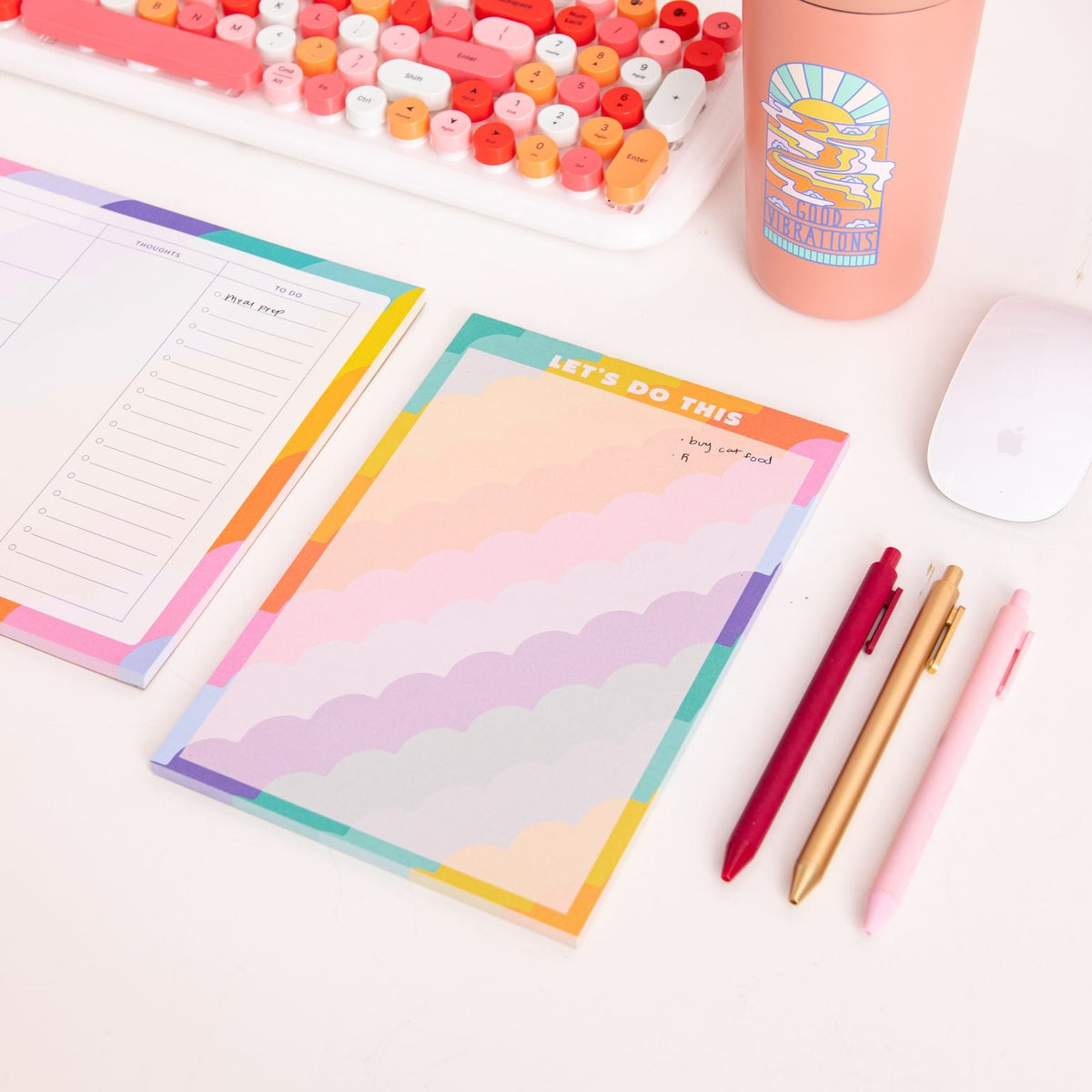 Rising Scallop Tearaway Notepad Medium – Moogdesk