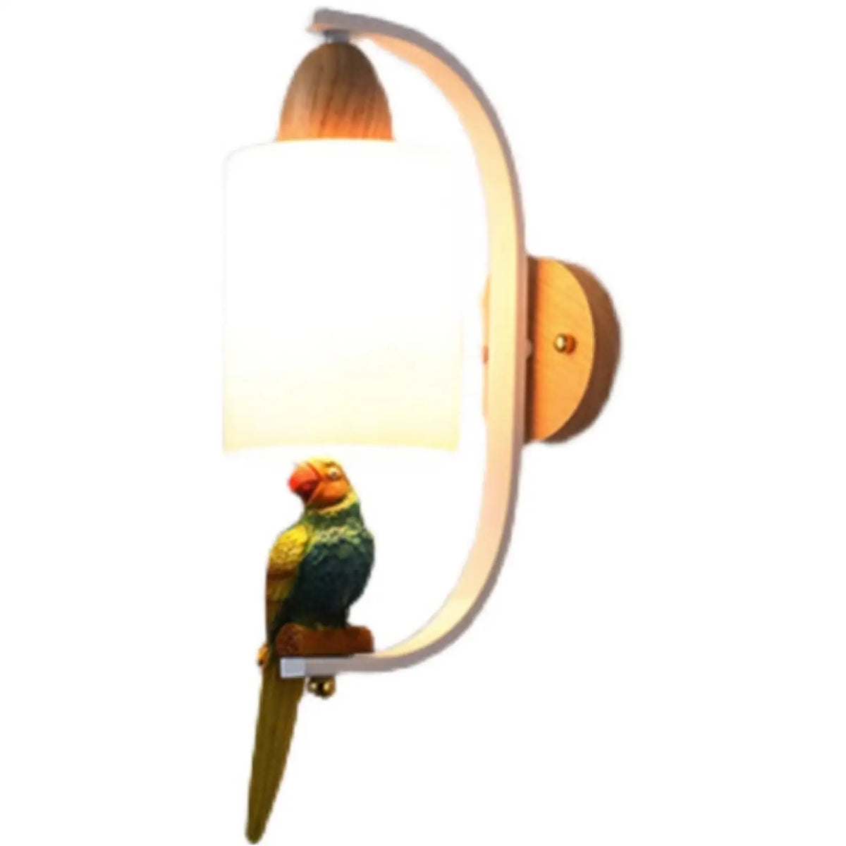 Creative Bird Lamp with Solid Wood Design for Aisle & Living Room ...